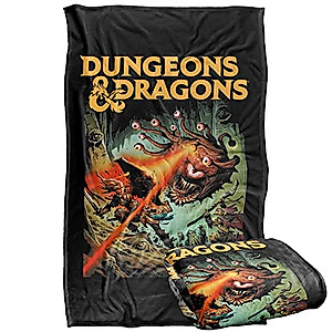 Dungeons and Dragons Beholder Strike Silky Touch Super Soft Throw Blanket 36" x 58"