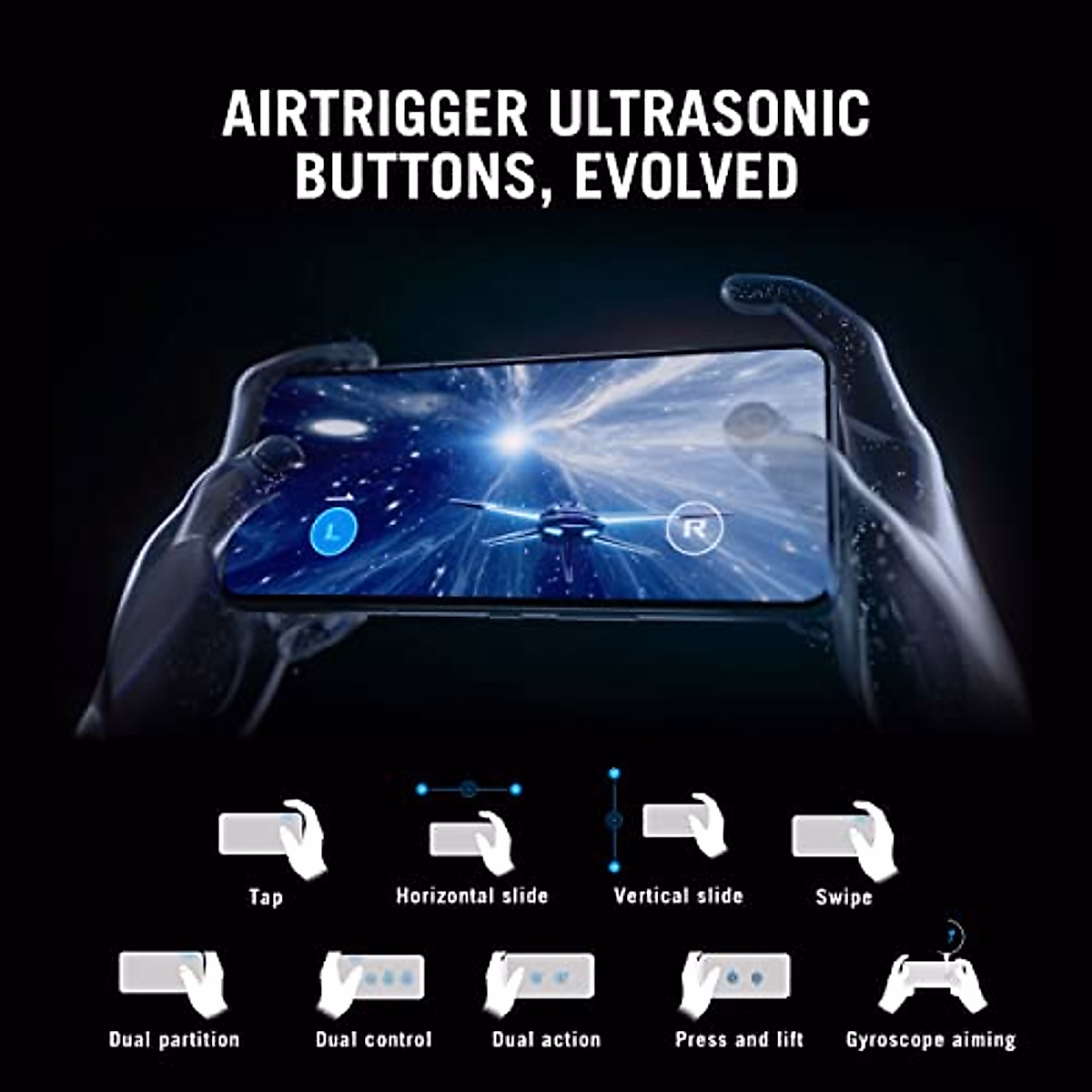 ASUS ROG Phone 6 Diablo Immortal Edition Cell Phone, 6.78” FHD+ 2448x1080 165Hz, 6000mAh Battery, 50MP/13MP/5MP Camera, 12MP Front, 16GB RAM, 512GB Storage, 5G LTE Unlocked Dual SIM, AI2201-16G512G-DB