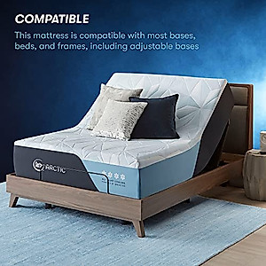 Serta Arctic Premier- 14.5" King Firm Mattress, USA Built, 100-Night Trial, CertiPUR-US Certified