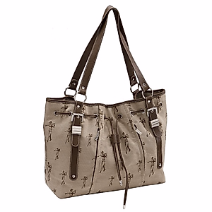 Sydney Love Classic Golf Shoulder Bag (Brown)