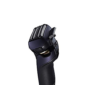 Panasonic ES-LV67-A803 Wet and Dry Shaver, 5 Shaving Heads with Linear Motor, Including Hair Trimmer, Navy Blue