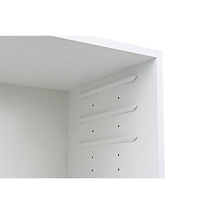 ArtBin 6855SC Super Satchel Cube - 15.5 x 16.75 x 15.625 in. Arts and Crafts Supply Storage with Pre-Drilled Holes, 6 Rail Set, Customizable, White