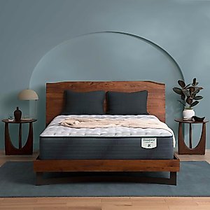 Beautyrest Harmony Lux Anchor Island 12.5" Firm Cal King Mattress - Cooling Technology, CertiPUR-US Certified Memory Foam, Recycled Materials, Supportive Pocketed Coils and Edge Support