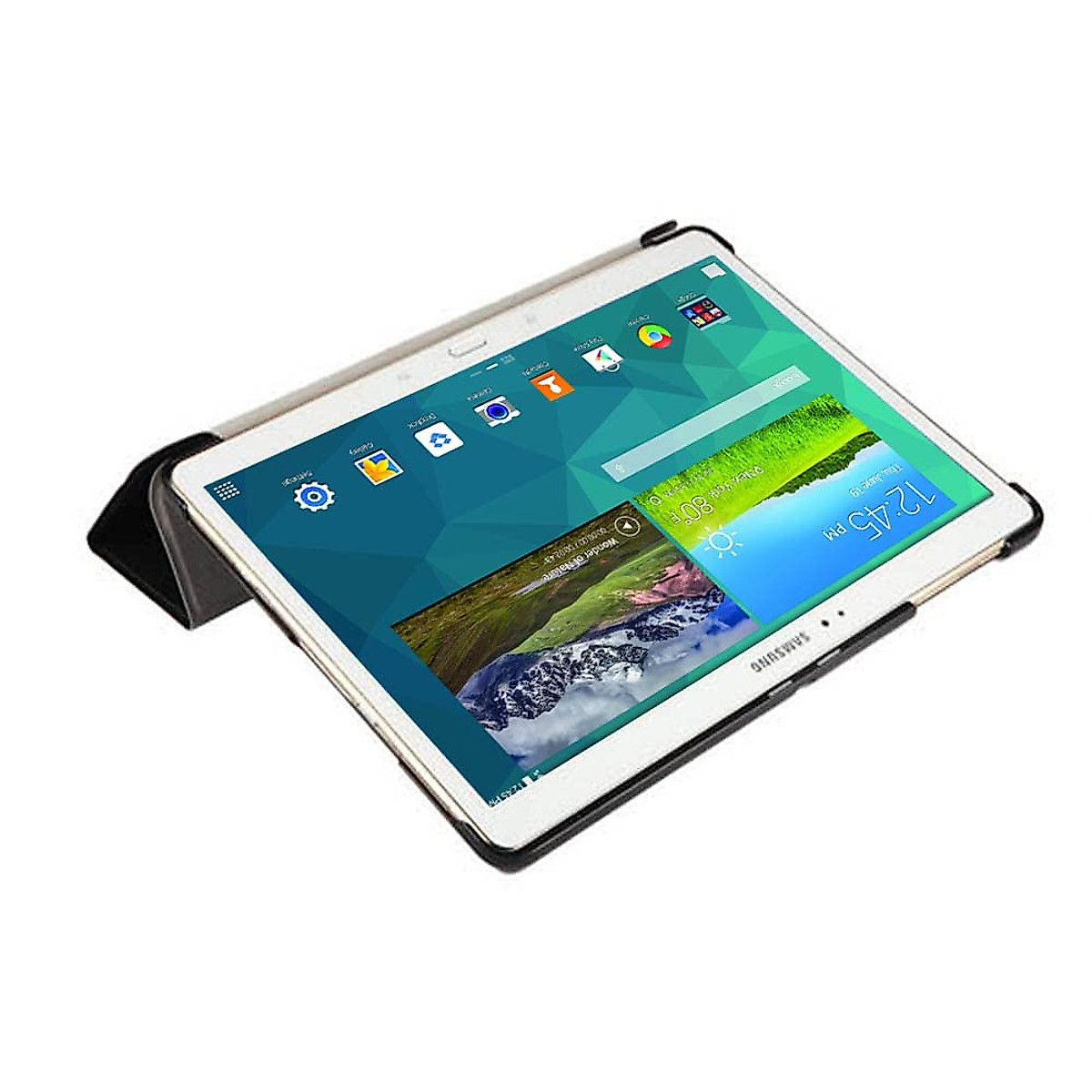 Kuesn Case for Samsung Galaxy Tab S 10.5 inch - UltraSlim Smart Cover 3 Folding Folio flip Stand Case for SM-T800 SM T805C Tab S 10.5 Auto Sleep