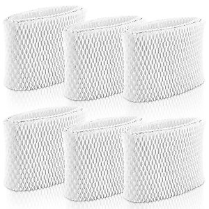 WF2 Humidifier Filter Replacement for Vicks V3500 V3100 V3900 V3700 VEV320,Kaz 3020 & Re-Lion WA-8D Cool Mist Humidifiers,Pack of 6 by TOMOON