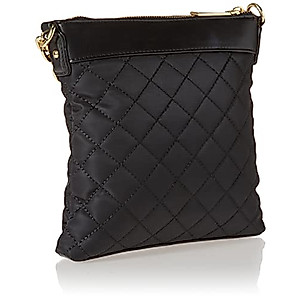Tommy Hilfiger womens Charming Crossbody Bag, Black, One Size US