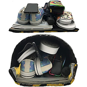 YISHOW Treble Love And Music Notes Unisex Drawstring Backpack Bag Sport Gym Travel Sackpack