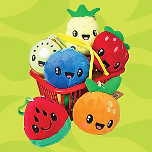Scentco Fruit Troop Backpack Buddies - Scented Plush Toy Clips (Kiwi)