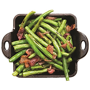 Lodge Heat Enhanced and Seasoned Cast Iron Mini Server, Square, 10-Ounce