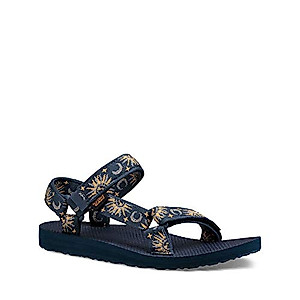 Teva Women's Original Universal Sandal, Sun and Moon Insignia Blue, 8
