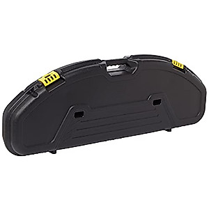 Plano Protector Ultra Compact Pillar Locked Protective Bow Case, Black, Archery Storage, Lockable, Padded Protection, Holds Up to 6 Arrows