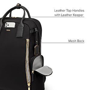 TUMI Voyageur Atlanta Backpack - Black/Gold