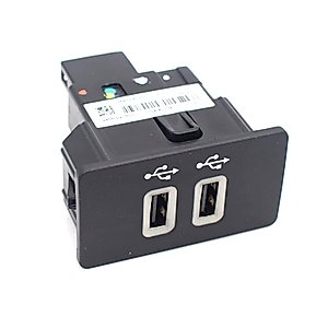 HC3Z-19A387-B HU5Z-19A387-A USB Interface Module, Suitable for Apple Carplay SYNC3, USB Interface hub USB Media hub Blue