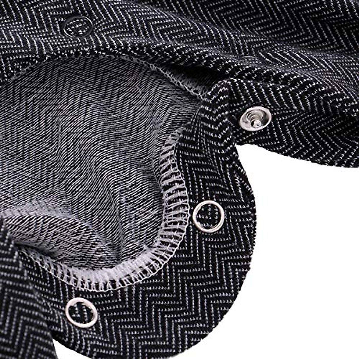 famuka Baby Boy Gentleman Romper Toddler Boys Formal Suit Party Dress One-Piece Wedding Tuxedo 0-24M (D, 0-3 Months)