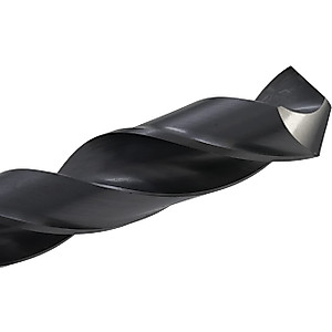 Cle-Line C21118 Style 1899 High Speed Steel General Purpose Jobber Length Drill Set, Steam Oxide Finish, 1/16" - 1/2" Size, 29 Pieces