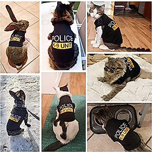 Dog Costumes K9 Cat Apparel Shirts for Cosplay，Breathable Pet T-Shirts，Summer Clothes Vest for Dogs Puppy Boy Girl (X-Large)