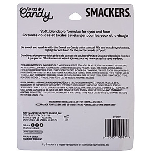 Lip Smacker Sparkle & Shine Eyeshadow Makeup Palette, Sweet as Candy Shimmer | Christmas Make Up Collection | Holiday Present | Gift for Girls