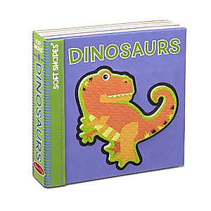 Melissa & Doug Children's Book - Soft Shapes: Dinosaurs (Foam First Puzzle Book)