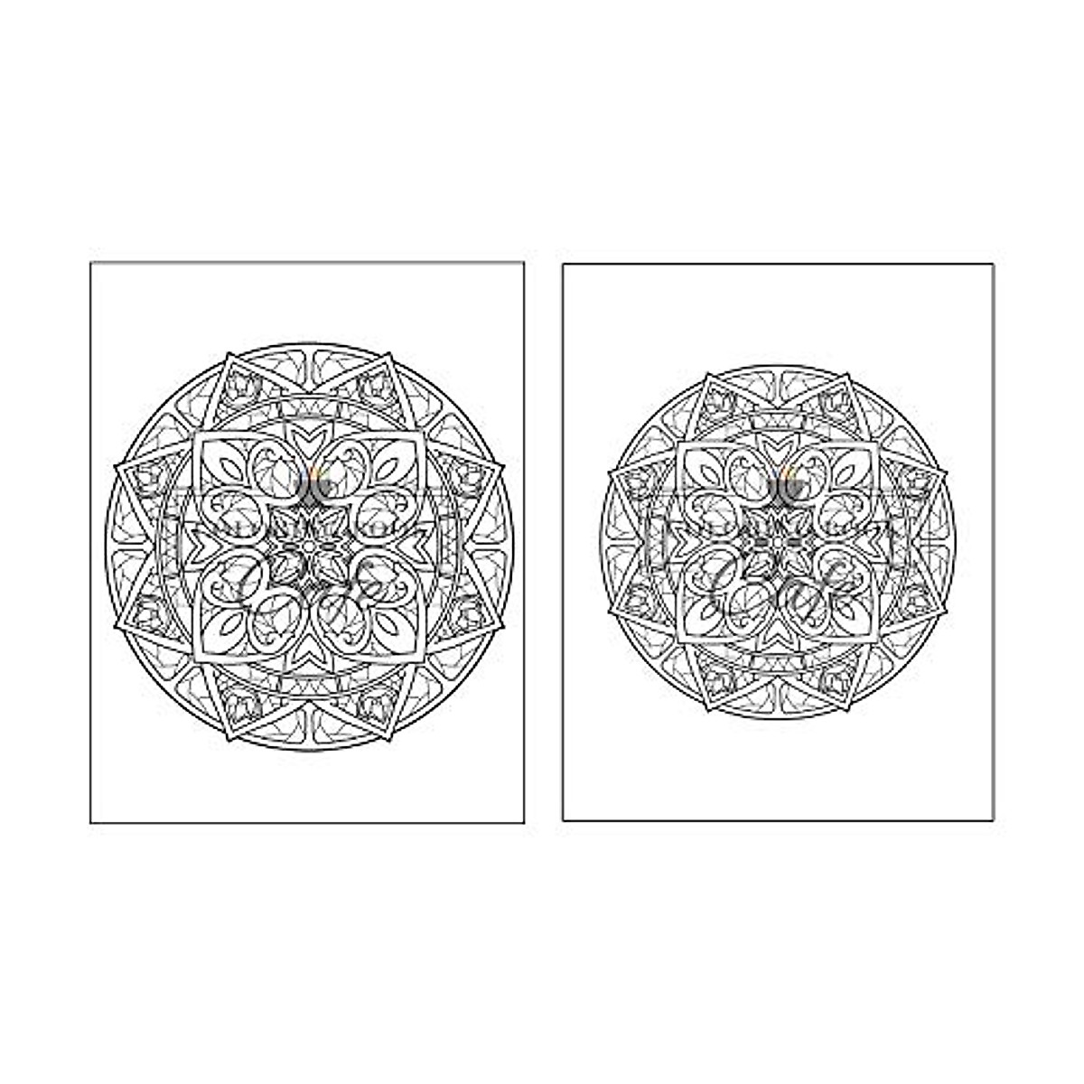 125 Mandalas: An Adult Coloring Book Featuring 125 of the World’s Most Beautiful Mandalas for Stress Relief and Relaxation (Mandala Coloring Books)