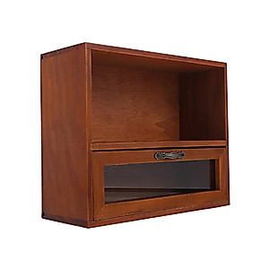Levemolo Storage Box Storage Drawers Organizer Makeup Organizer Drawer Drawer Organizer for Makeup Wooden Cosmetic Storage Box Cosmetic Display Case Jewelry Storage Organizer Wood Vertical