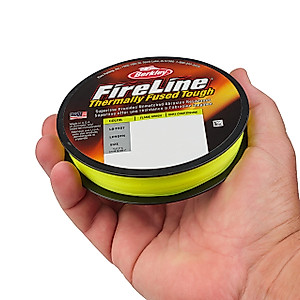 Berkley FireLine® Superline, Flame Green, 14lb | 6.3kg, 125yd | 114m Fishing Line, Suitable for Freshwater Environments