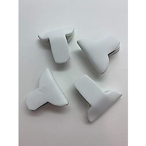 FRESH IDEAS Padded Duvet Clips (4-Pack) - Secure Blanket & Comforter Fasteners | No-Shift Bedding Accessories | Undetectable & Safe for All Fabrics