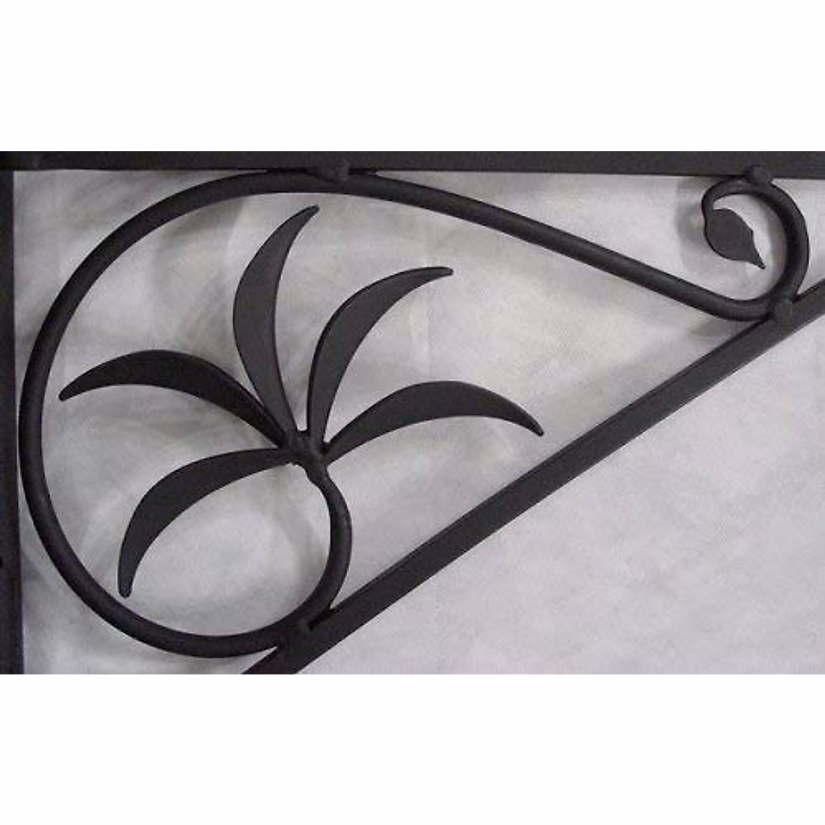 Minuteman International Crane, 18-inch Fireplace Pot Hanger Bracket, Black