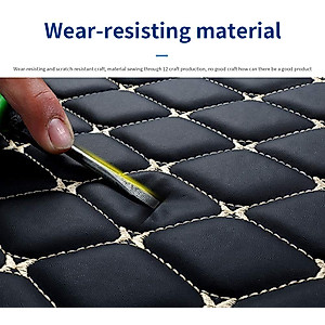 Worth-Mats Rear Cargo Mat+Back Seat Protector+High Sides Panel Protector Compatible with Porsche Macan/Macan S(Non Maacan EV) Cargo Liner Trunk Cover Full Coverage Trunk Liner