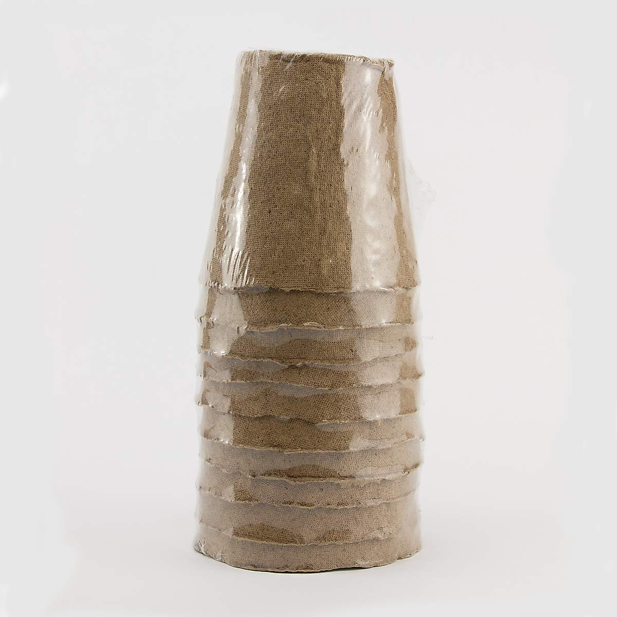 Burpee Biodegradable 4.5" Round Natural Fiber, 10 pots