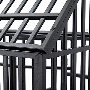 Heavy Duty Dog Crate,XXL Dog Crate,Large Dog Crate,Indestructible Dog Cage Large Dogs 48 Inch,Impact Dog Crates for Large Dogs,Steel Dog Crate,Giant Dog Crate,Crate with Roof & Window on Roof