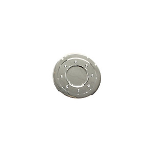 Auto Ventshade [AVS] Fuel Door Cover - Chrome | 688774 | Fits 1994 - 2008 Dodge RAM 1500, 1994 - 2010 Dodge RAM 2500/3500
