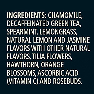 Celestial Seasonings Green Tea, Sleepytime Decaf Lemon Jasmine, 20 Count