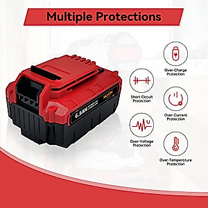 VANON PCC685L 6.5Ah 20V Battery Replace for Porter Cable 20V Battery MAX Lithium-Ion PCC682L PCC685LP PCC680L,2Pack