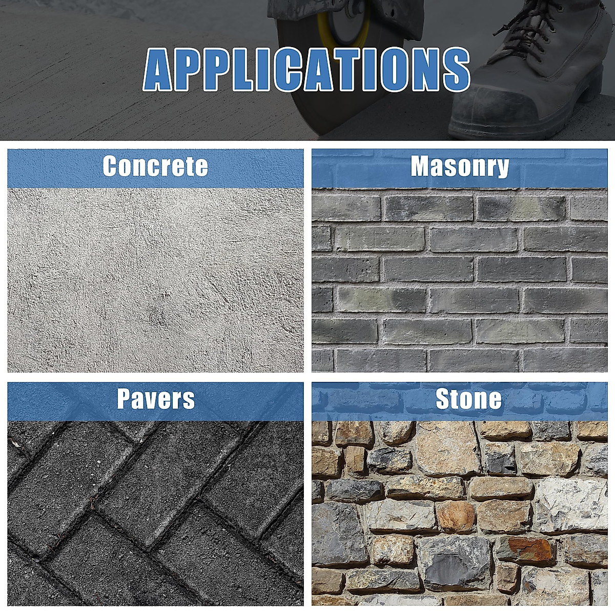 Delta Diamond Cougar HS 14 inch Diamond Blade, Premium, Segmented, General Purpose Dry or Wet Cutting of Concrete, Block, Paver, Brick (14" X 1"-20mm Arbor)