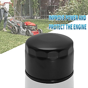 SYOWADA 951-12690 Oil Filter Replacement For MTD 178-L0 178-L0-11 178-LU, 751-11501 Oil Filter With Spark Plug Replacement For 4P90JT 4P90JU 4P90JUA