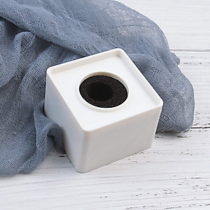 AUEAR, Square White Mic Flag Cube Shaped Microphone Logo Custom Flag for News Interview KTV