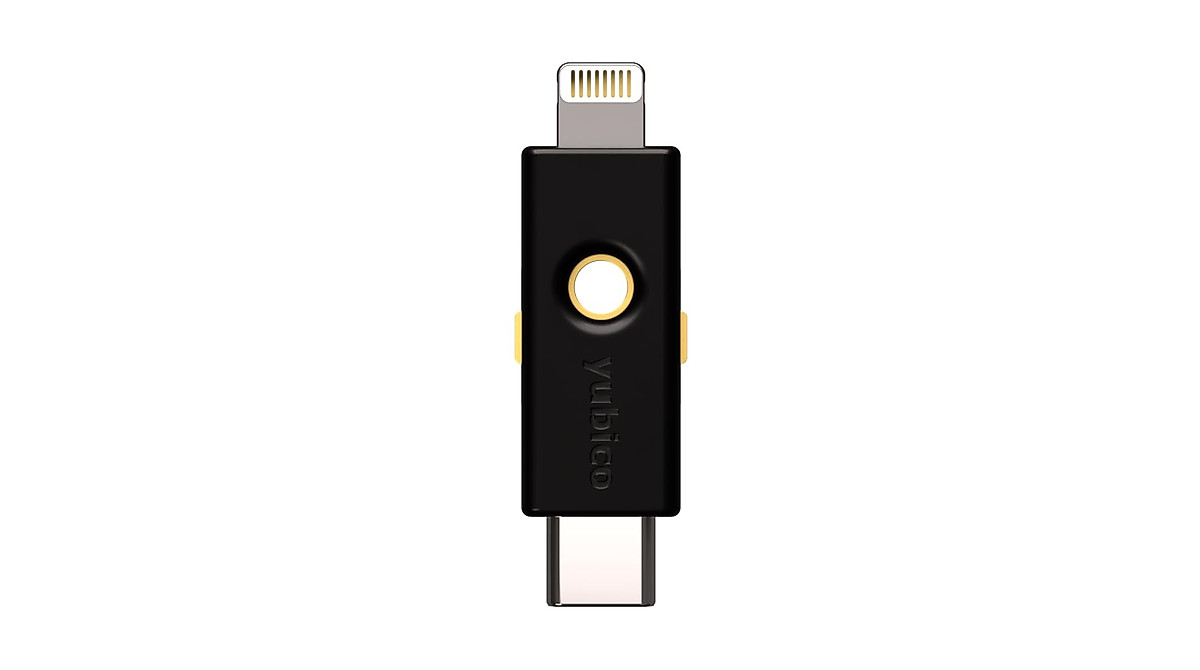 YubiKey 5Ci Dual-Connector Security Key for Android & iPhone