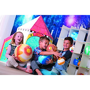 Fun Express Rocket Cardboard House for Kids - 5-Foot Tall Rocket Cardboard Playhouse for Kids, Hours of Creative Fun, Fuel Your Child's Imagination - A Safe Space for Kids to Dream, Play, and Imagine