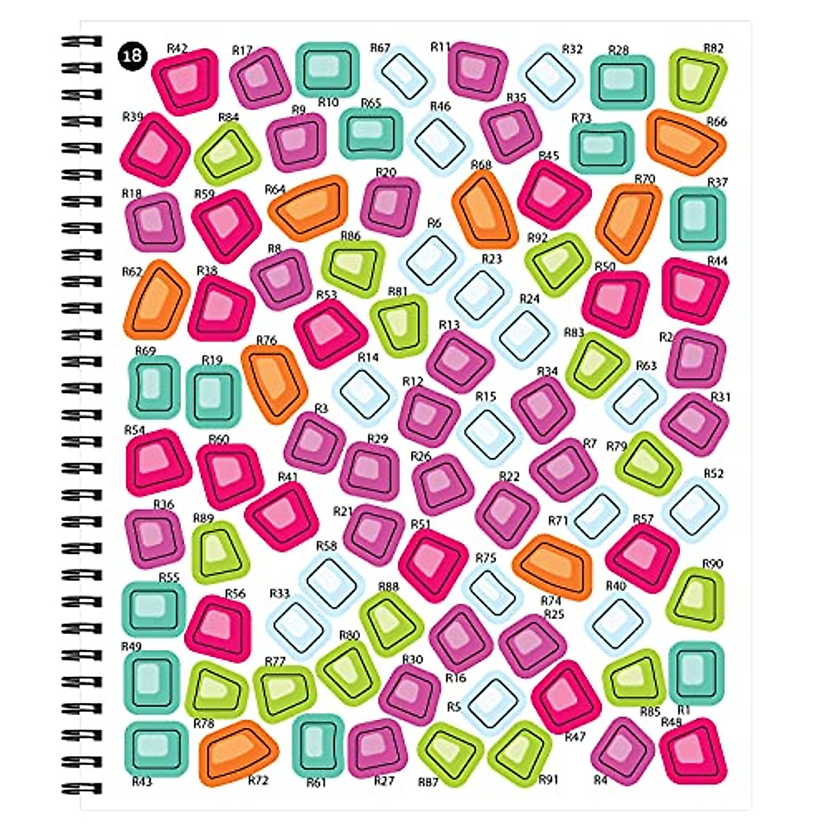 Brain Games - Sticker by Number: Mosaic (20 Complex Images to Sticker)