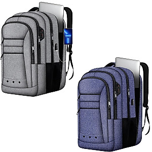 LCKPENG Extra Large Backpack, Big 17 inch Laptop Backpack, TSA Travel Laptop Backpack, Flight Approved Carry on Backpack, Large Backpack for Women Men