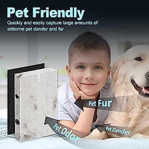 HPA300 HEPA Filter Replacement for Honeywell Air Purifiers HPA300 Series, HPA300, HPA304, HPA8350, HPA300VP, HPA3300b, HPA5300, Replace HRF-R3, 6 HEPA R and 8 Pre Filters A HRF-AP1