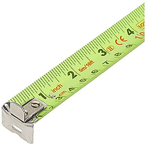 Komelon PSE55E 5M/16' Metric Self-Lock Tape Measure, Yellow/Black