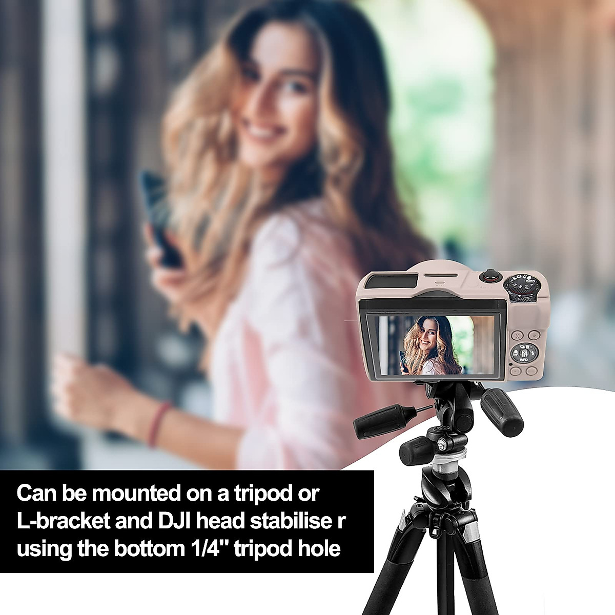 Easy Hood Case for Canon Powershot G7 X Mark III Digital Camera, Soft Silicone Protective Cover with Removable Lens Cover for Canon Powershot G7X Mark III DSLR Camera (Tiffany Pink)