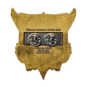 Starforged Brooch Roboute Guilliman Indomitus Crusade Campaign Badge Pin Badge Warhammer 40000