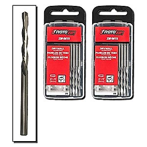 Roto-Zip 1/8" Guide Point Drywall Router Bits for Cutout Tools (16-Pack)