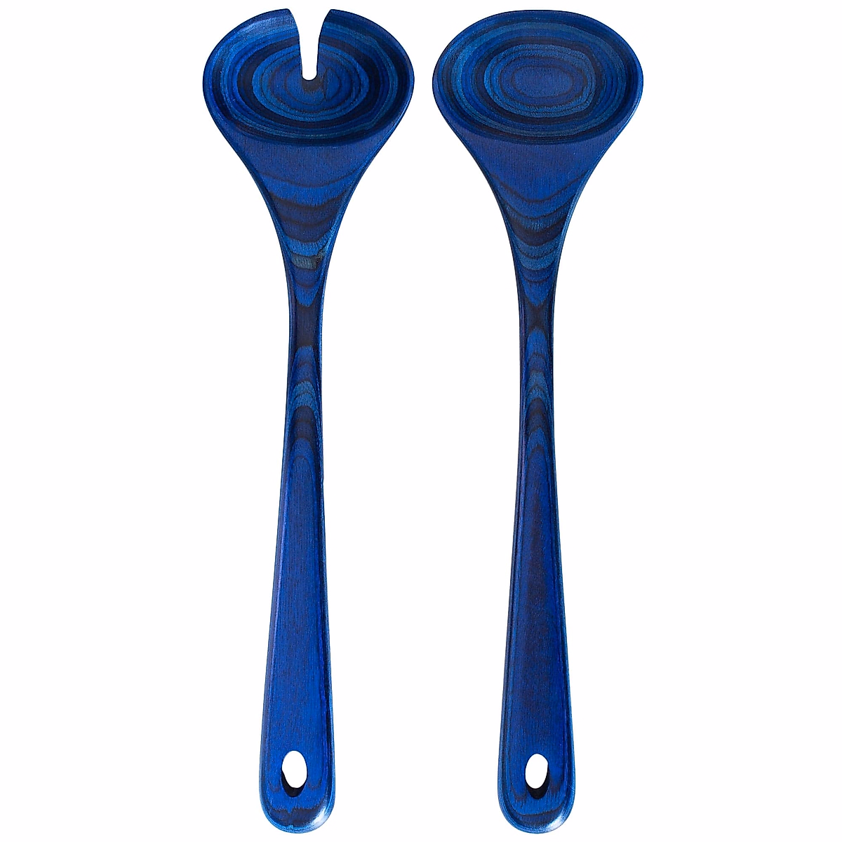 Baltique Malta Collection Wooden Salad Serving Utensil Set, 11-3/4" Long, One Pair