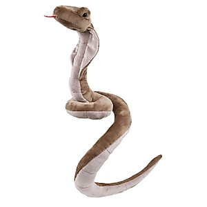 Ice King Bear Wild Animal Stuffed Animals Zoo Family Plush Toy (Cobra 12 Inches)