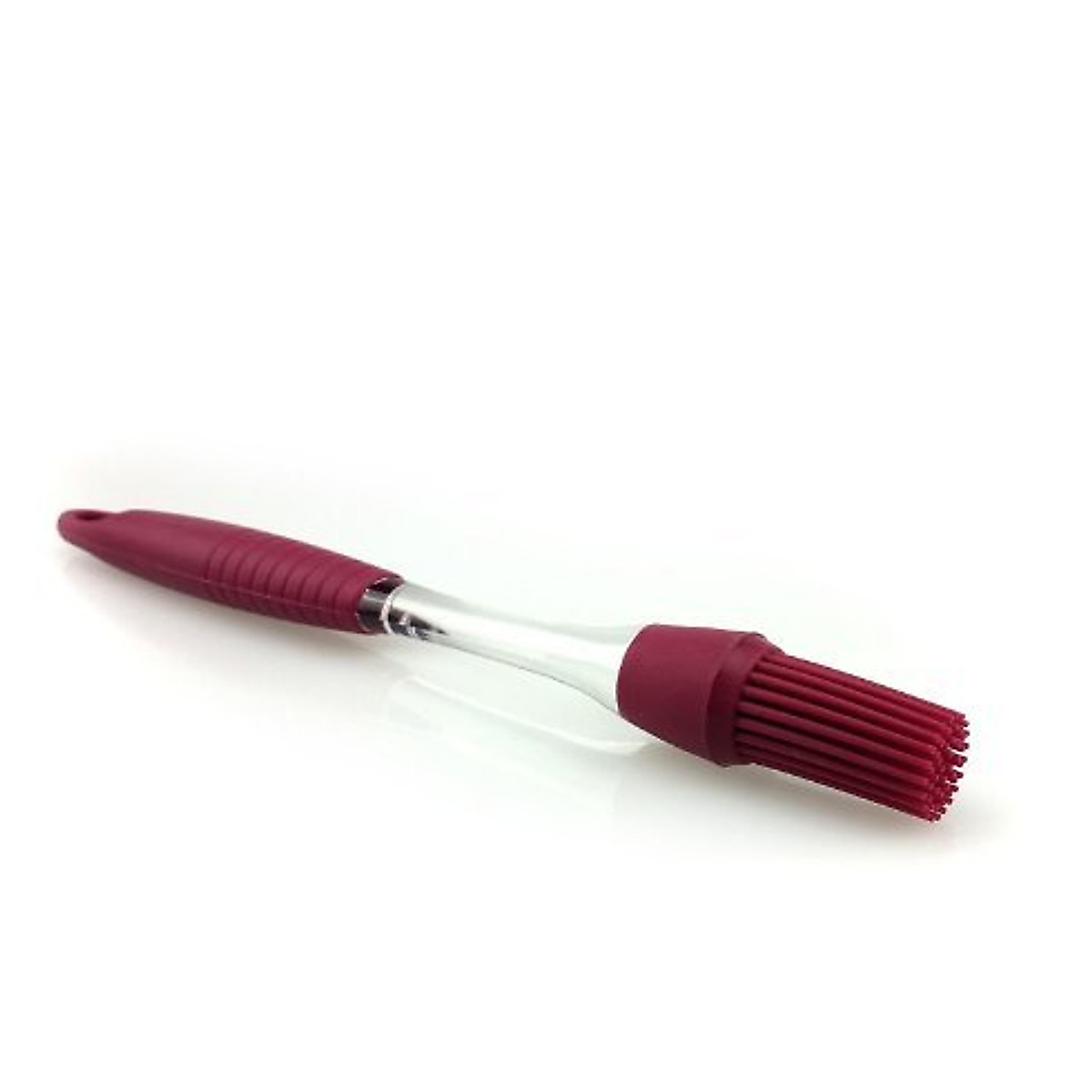 Original Eco-Friendly 2 Piece Set Silicone Basting Brushes & Pastry Brush for Cooking, Baking & Grilling, Heat-Resistant Cooking Brushes for Grilling, BBQ & Cooking, Burgundy Wine Non-stick & Flexible