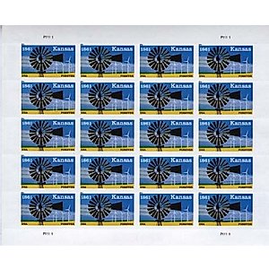 Kansas Statehood (Sheet of 20) First-Class Mail Forever Postage Stamps 2011 Scott #4493