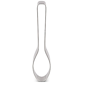 LILIAO Spoon Cookie Cutter Tea Party Fondant Biscuit Cutter - 1.2 x 4.6 inches - Stainless Steel